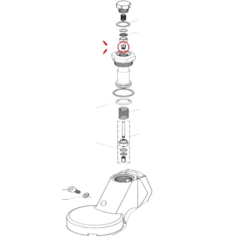 Lelit/Rocket/Kafa/Aibao E61 Brewing Head Limiting Valve Coffee Machine ...