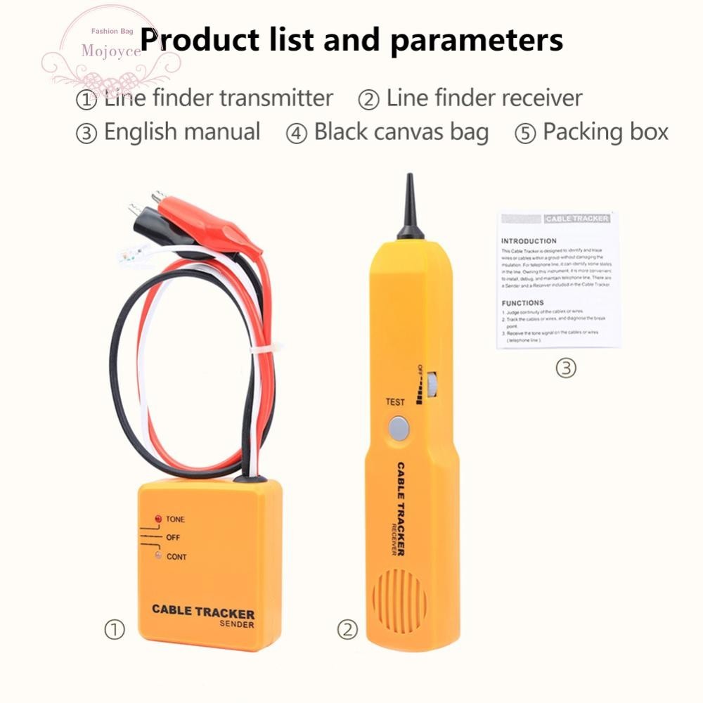 Diagnose Tone Line Finder Tracer Network Telephone Cable Tester ...