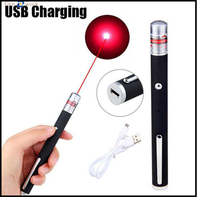 Special Offer!! Powerful Laser-pen Usb Charging Laser-pointer Sight For ...