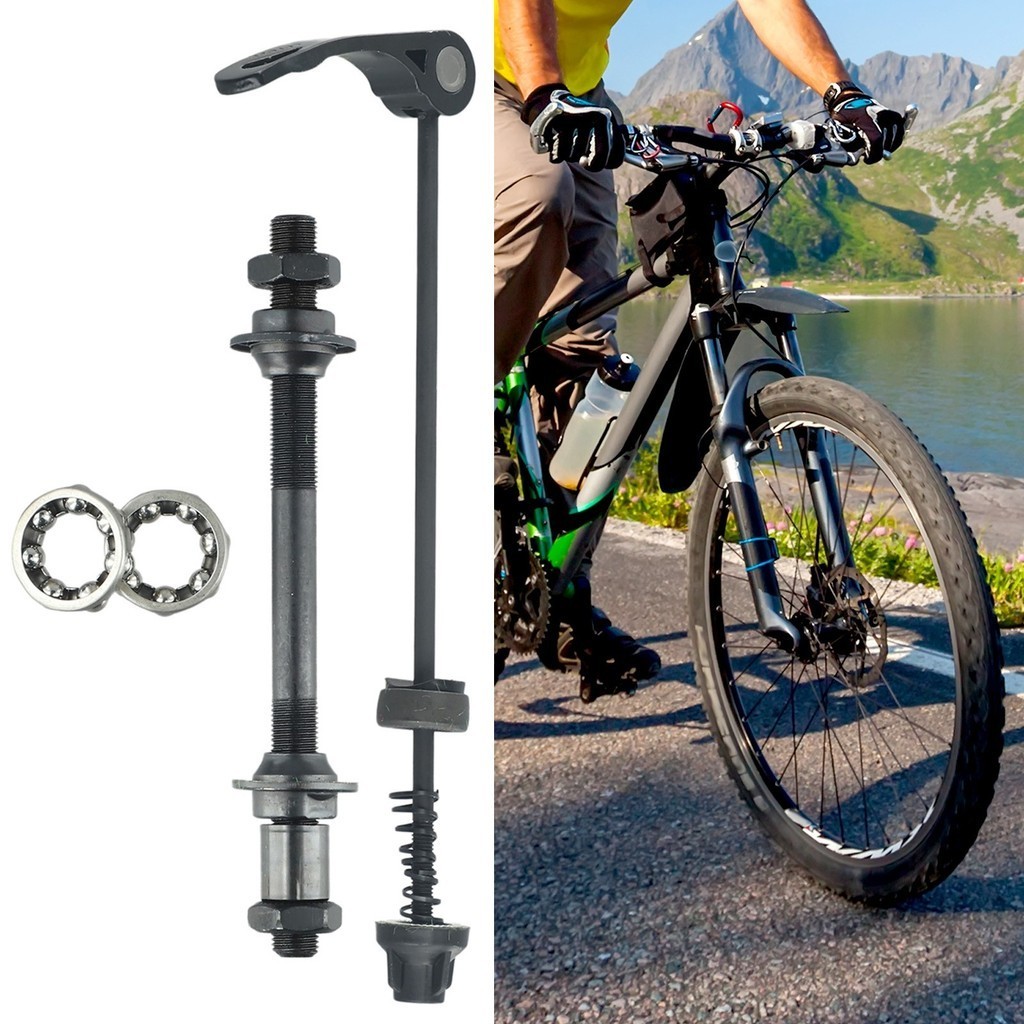 Bloomy Bike Bicycle Axle Front Rear Quick Release Skewers With 25mm（1/4 ...