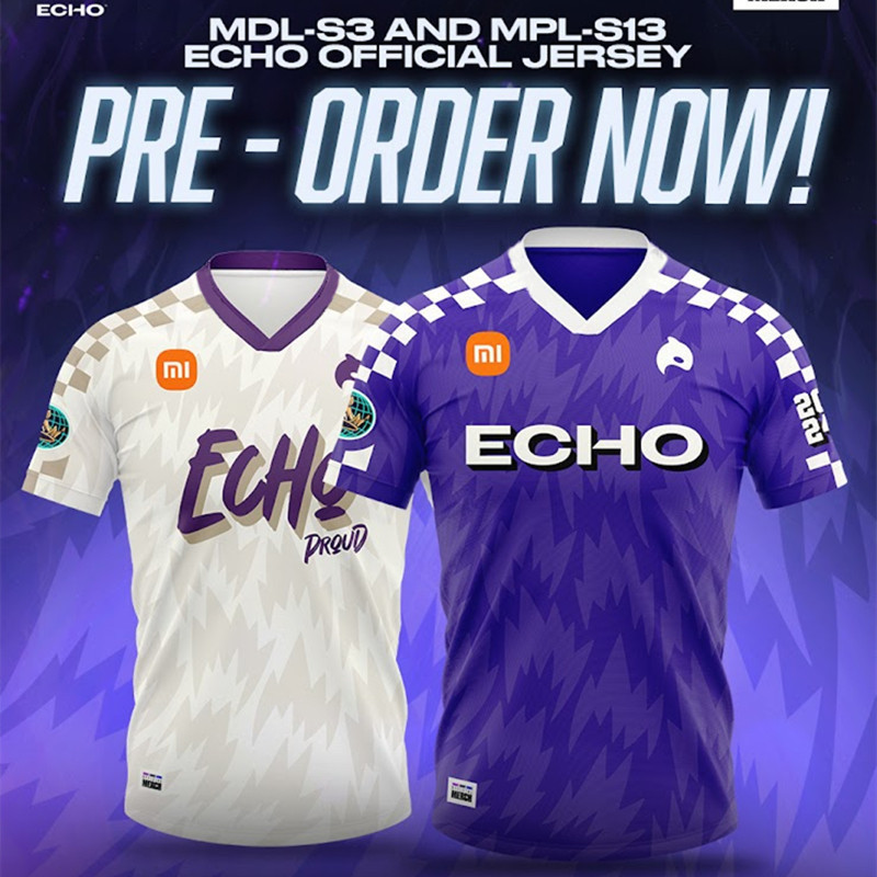 New MDL - S3 ECHO Esports Jerseys,2024 Latest Unisex Full Heat ...