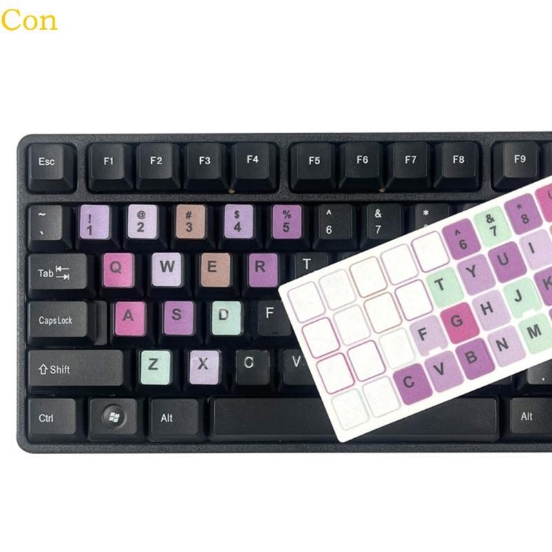 Con Universal English Keyboard Sticker Replacement English Keyboards ...