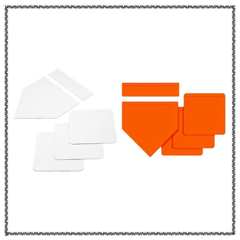 [MCA] Throw Down Rubber Base Set Adults Kids Pitcher Plate Baseball ...