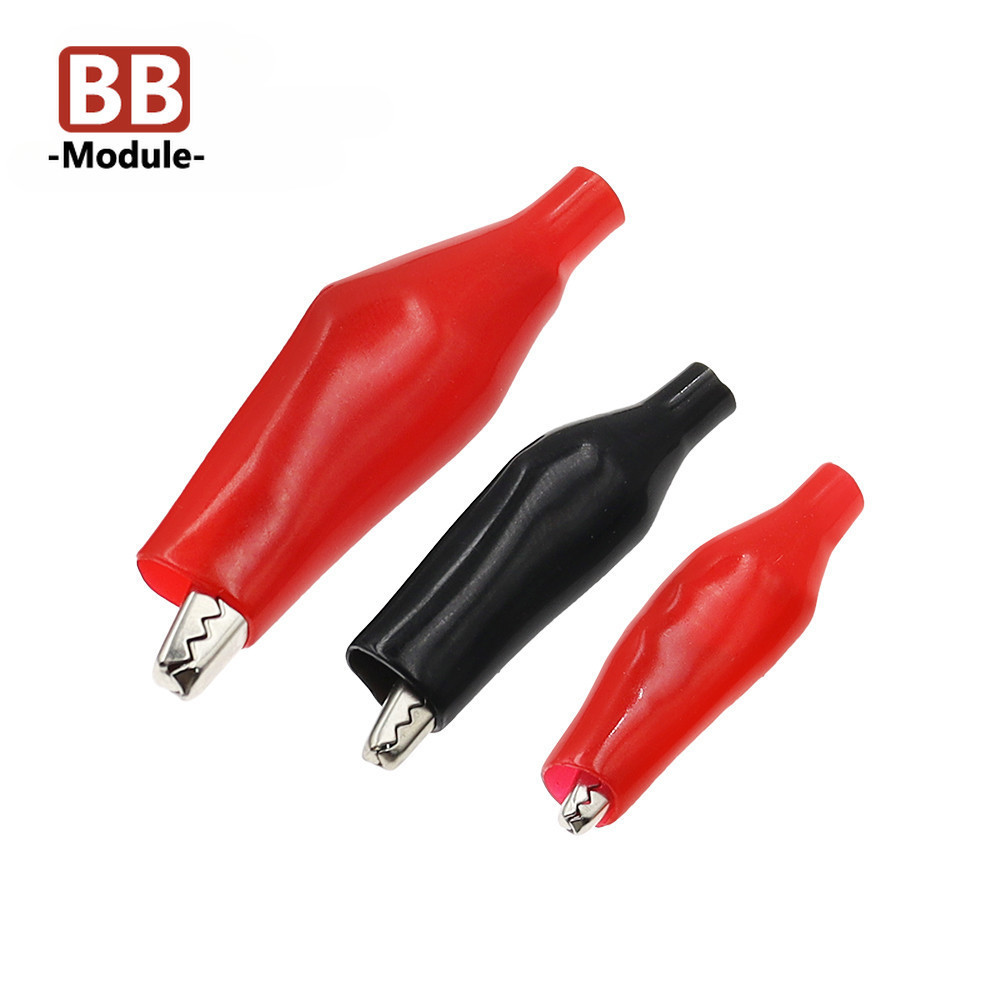 28MM 35MM 45MM Metal Alligator Clip Crocodile Electrical Clamp Testing ...