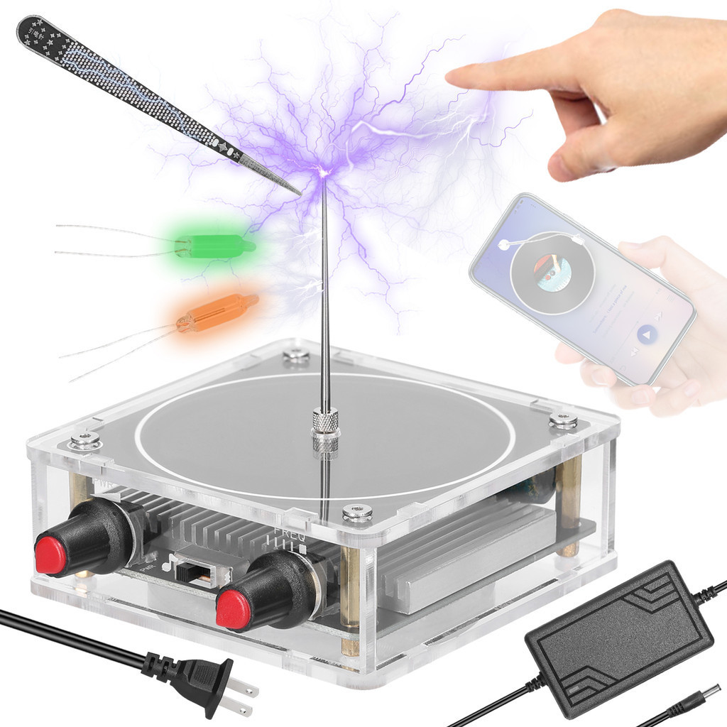 Portable Handheld Tesla Coil Speaker BT Speaker ArtificialLightning ...