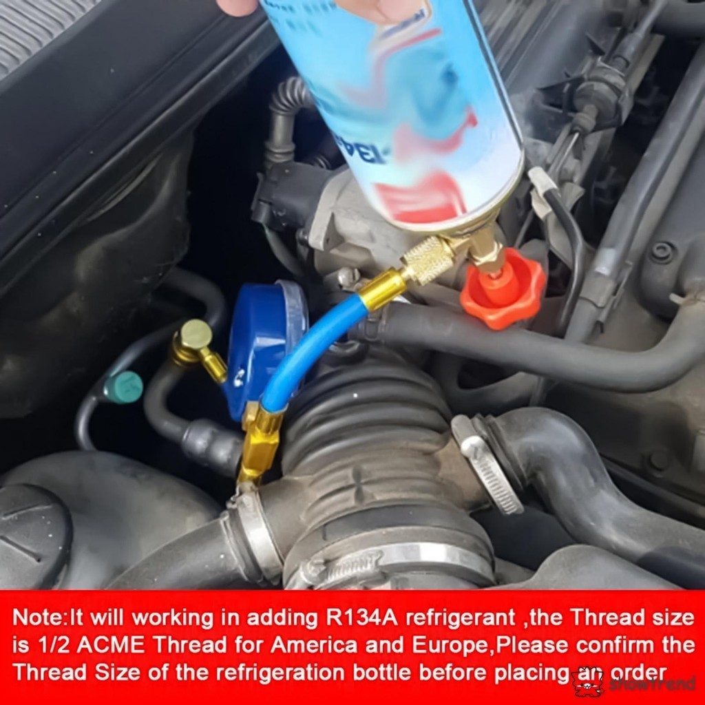 Refrigerant Inspection Hose Auto Air Conditioning Pressure Refrigerant ...
