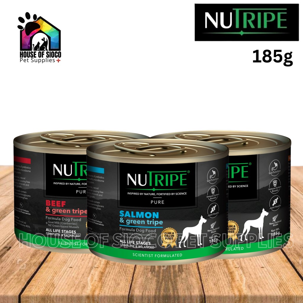 Nutripe Formula Wet Dog Food For All Life Stages 185g | Shopee Philippines