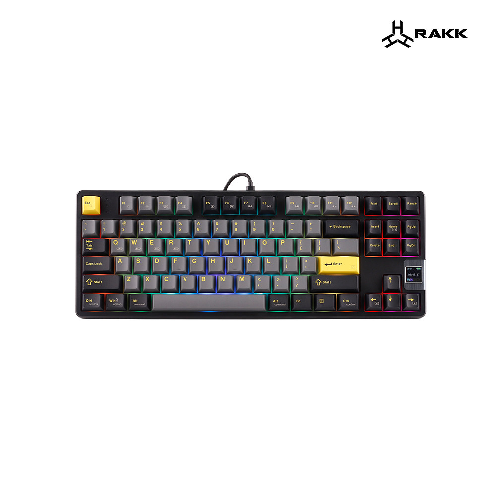 RAKK LAM-ANG PRO MAX Fully Keyboard and Barebone Trimode 81 Keycaps ...