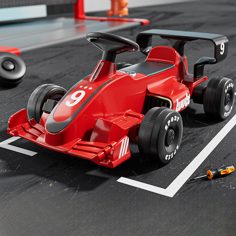 Toy Car For Kids Electric Go-kart Can Sit People Baby Battery Toy Car ...