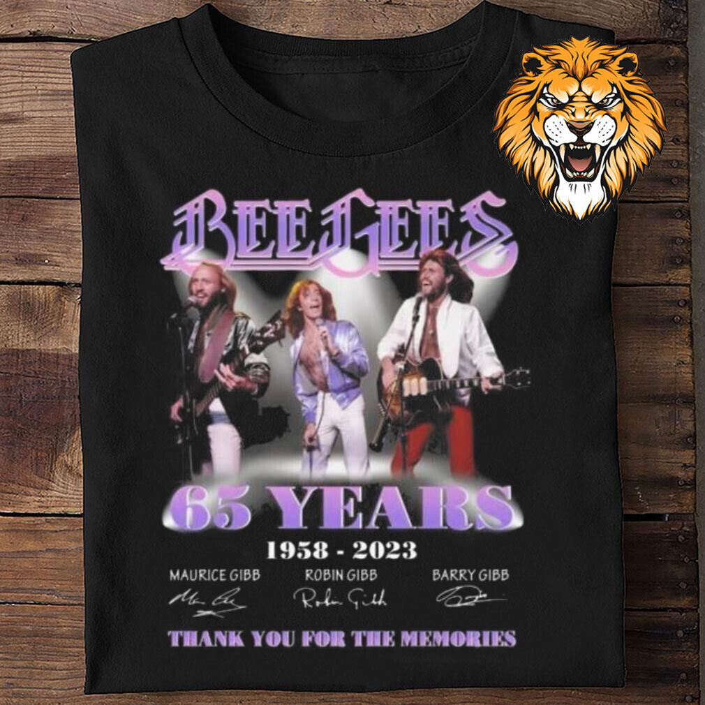 Bee Gees 65 Years 1958 – 2023 Thank You For The Memories Shirt Q9655 ...