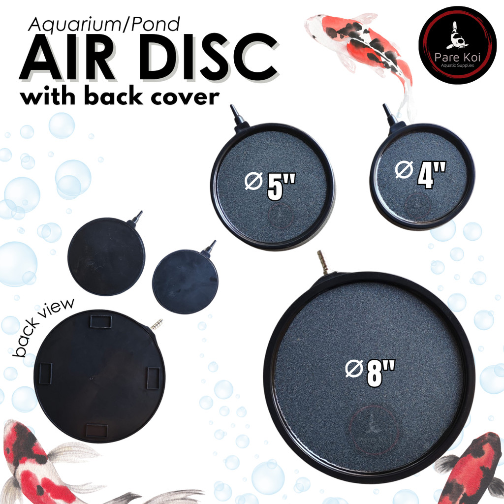 Aquarium and Pond Airstone Airdisc Air Disc 8inch | 5inch | 4inch ...