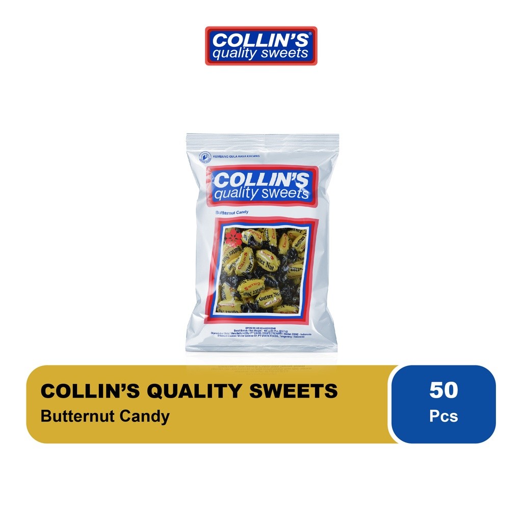 COLLINS Butternut Candy 160 grams - Collin's Butternut Candy. JR JR JR ...