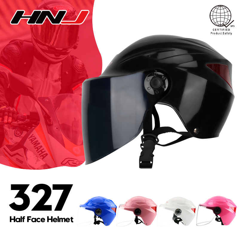 HNJ Nutshell Helmet Half Face Helmet For Motorcycle Bike Helmet Open ...