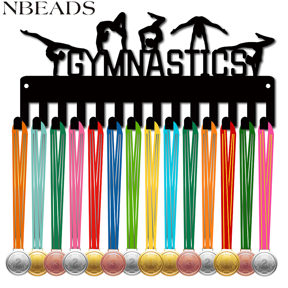 1Set Gymnastics Medal Holder Display Medal Hanger Rack Sports Metal ...