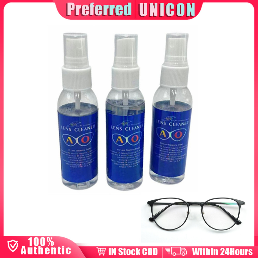 Essilor Lens Cleaner LENS CLEANER FOR EYEGLASSES/SCREEN cleaner AO ...