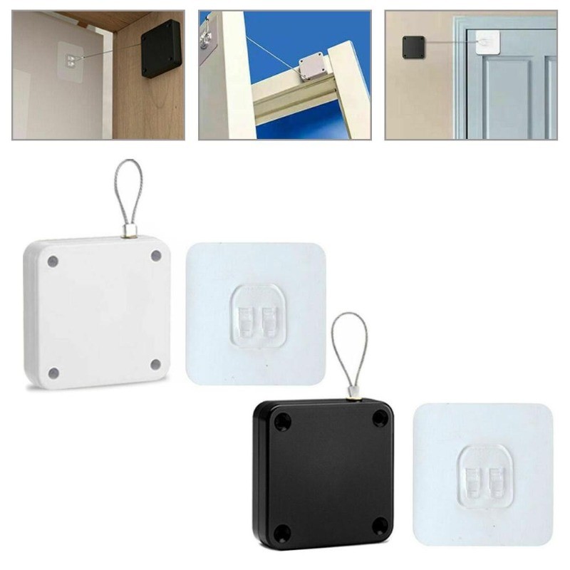 Stable Automatic Sensor Doors Closer Punch-Free Automatic Telescopic ...