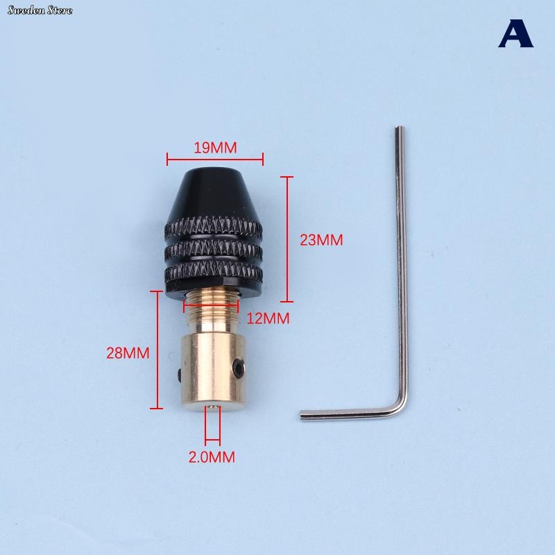Small 0.3-3.4mm Universal Electronic Drill Bit Collet Mini Chuck Tool ...