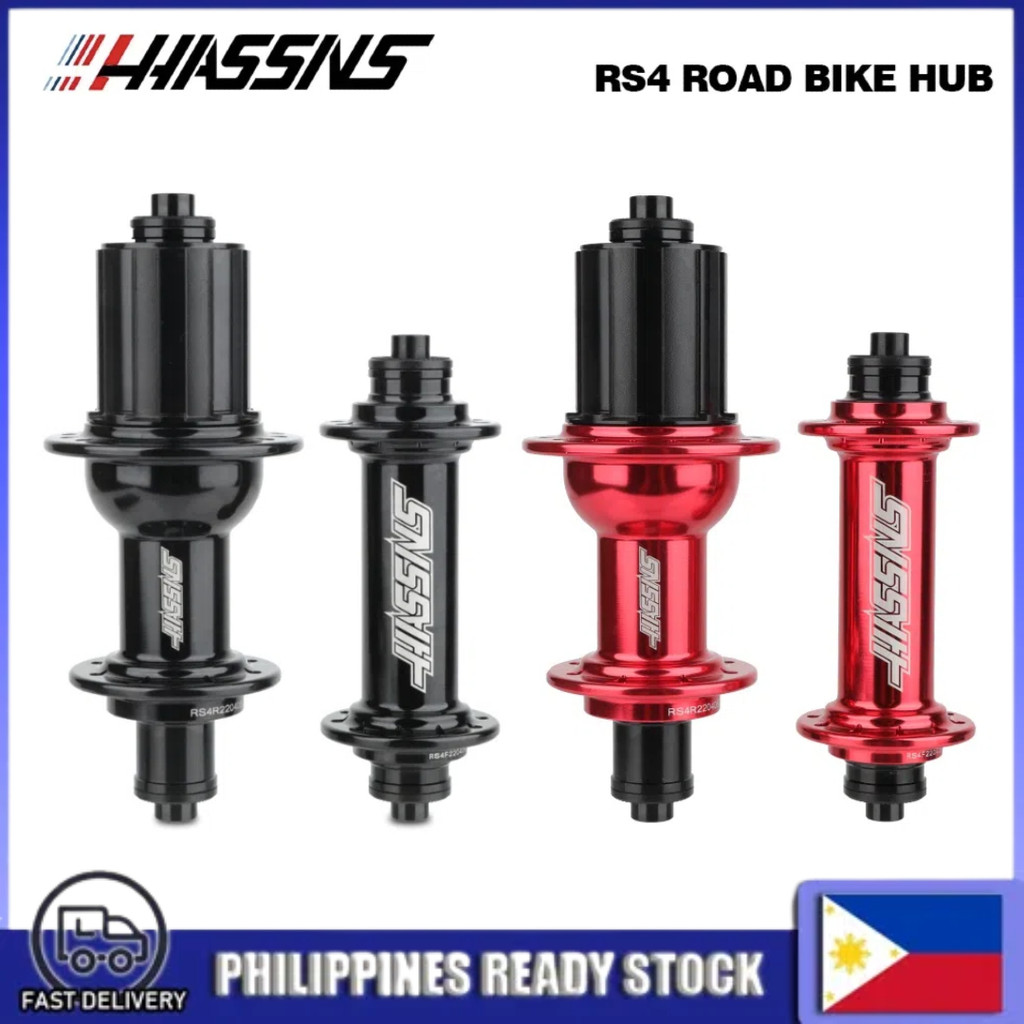 HASSNS RS4 Road Bike Hubs 4 Pawls 20/24 Hole Ultralight RB Hub 120 ...
