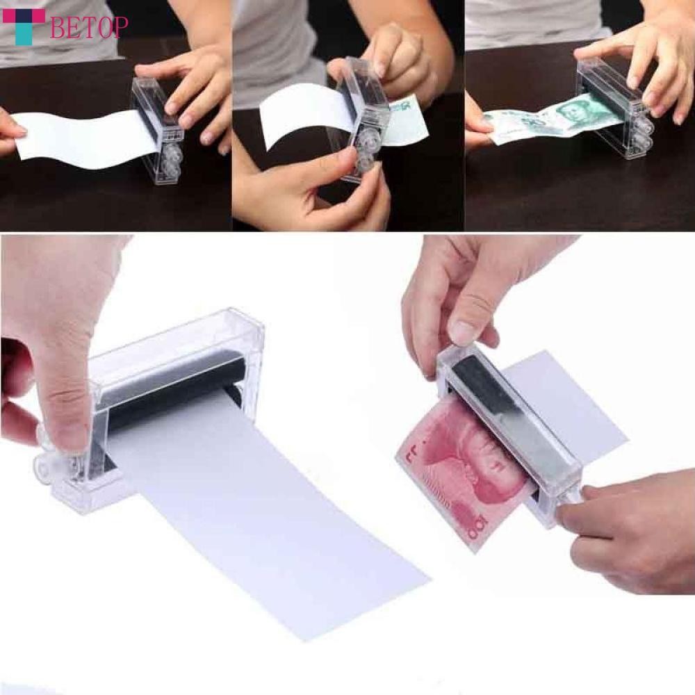 nxp-Magic Trick Transparent Money Maker Machine Paper To Bill Close Up ...