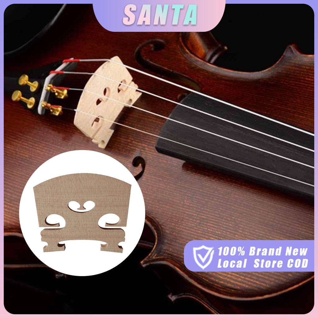 4/4 Size Violin Bridge Maple Wood Professional Steady Violin Code Instrument Accessories ...