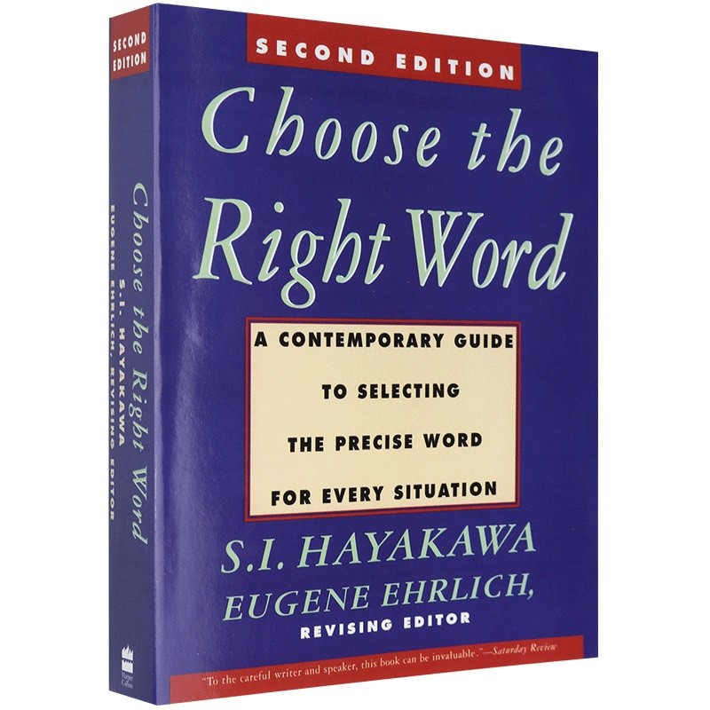 Choose the right word Choose the Right Word English original vocabulary ...