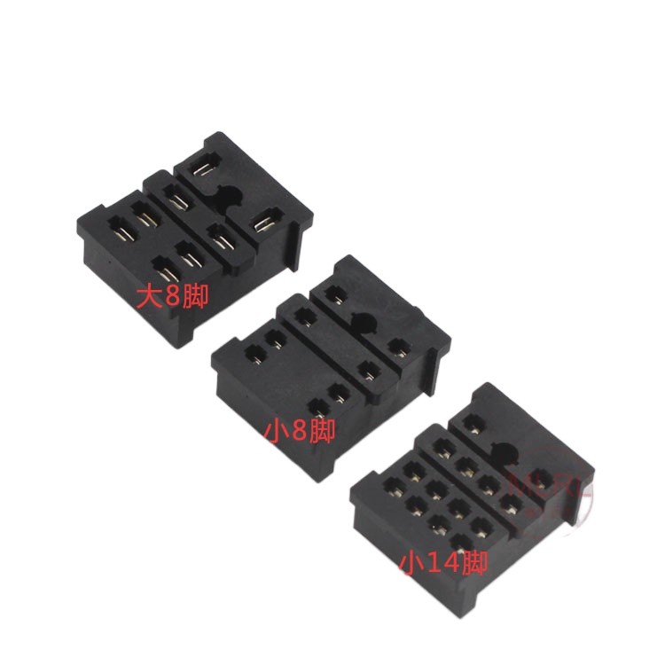 Relay welding base 18F-2Z-A2 18F-4Z-A2 PY08-2 HH52P MY2NJ PCB socket ...