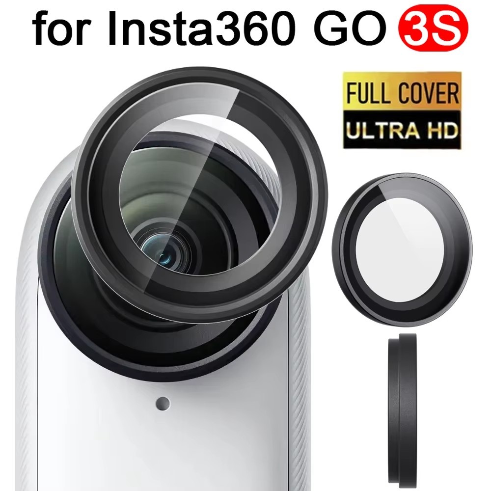Upgrade Lens Guard Protector For Insta360 GO 3S - HD Anti-fog Coating ...