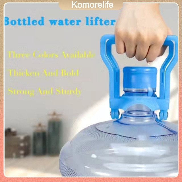 Blue Round Handle Folding Holder Handle Lifter Holder For Gallon Water ...