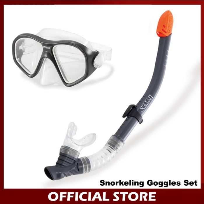 Intex Snorkel Mask Diving Goggles Swimming Snorkeling Equipment 55648 ...