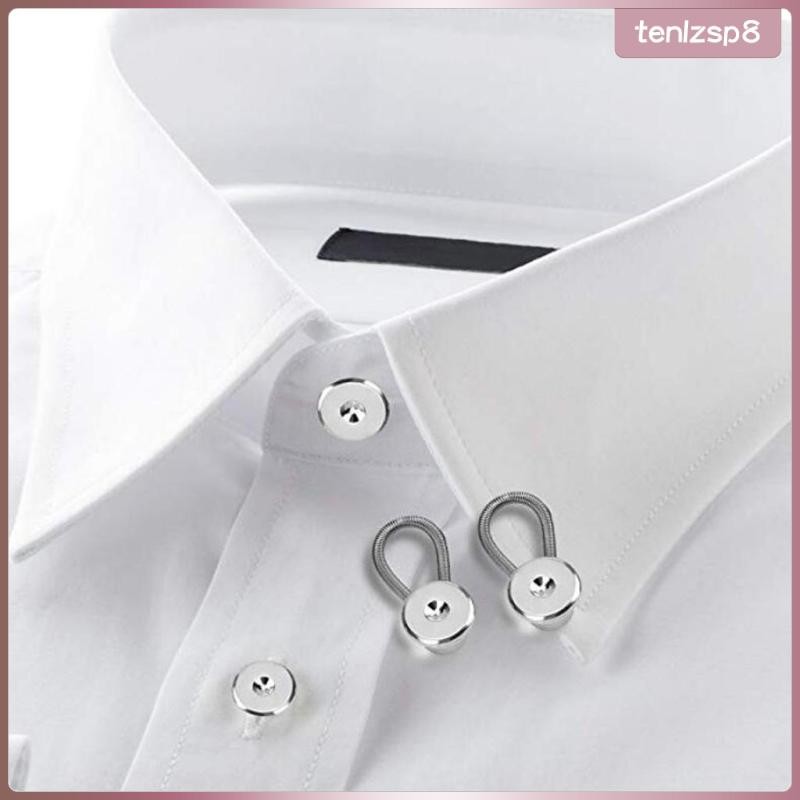 [Tenlzsp8] 10x Collar Extender / Neck Extender / Wonder Button For ...