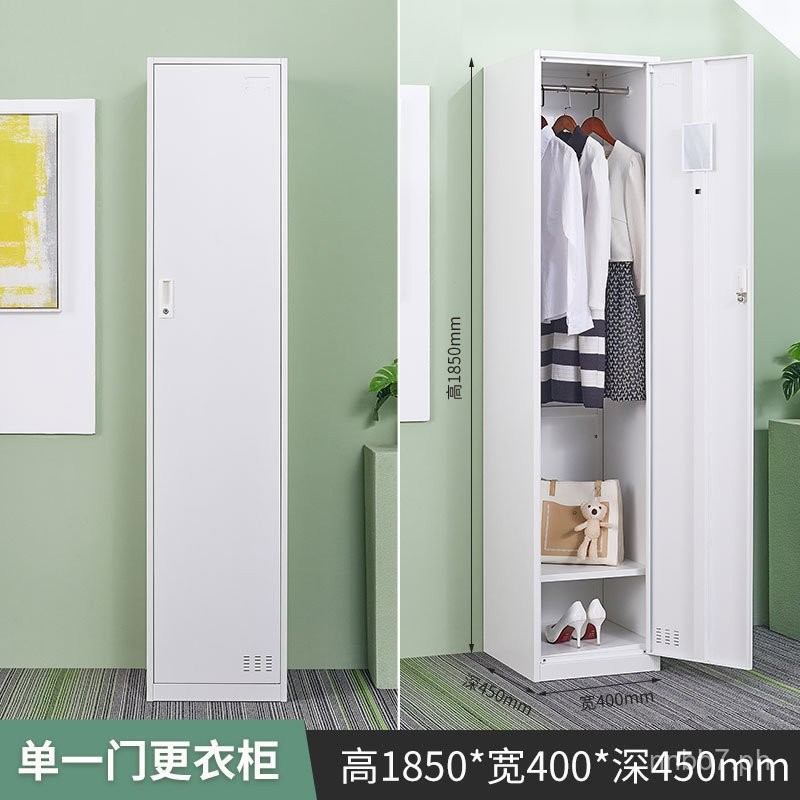 Disassembly Single-Door Wardrobe Staff Wardrobe Office Locker with Lock ...