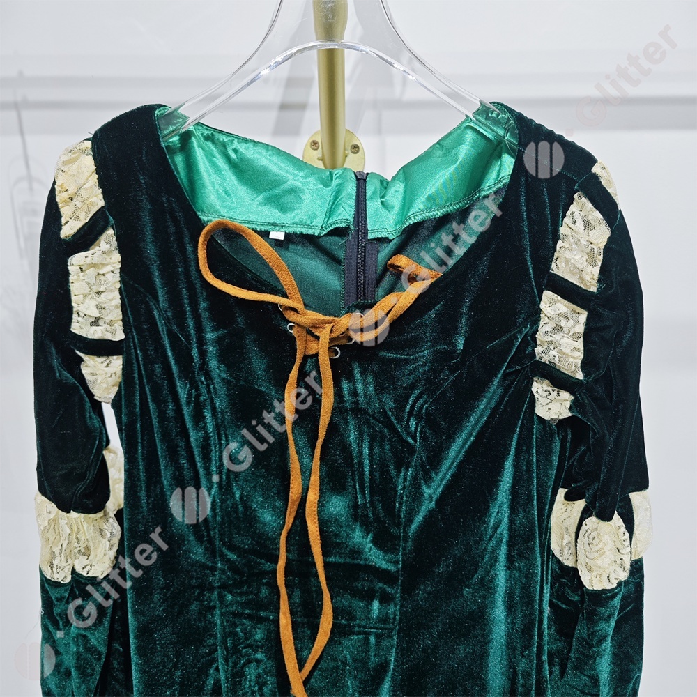Disney Merida Princess Costume for Adult Women Fancy Brave Merida Dark ...
