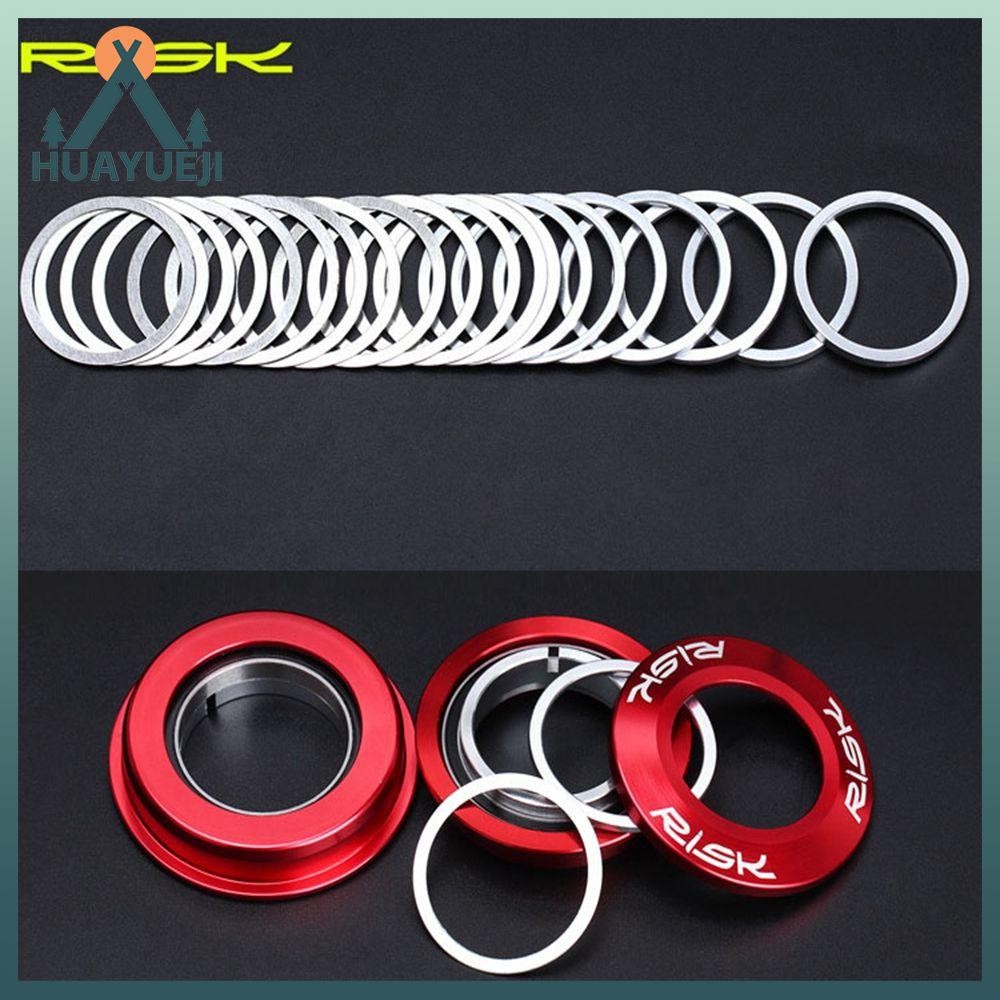 HUAYUEJI 6pcs Bicycle Headset Washer High Quality 0.3/1/2/3 mm Spacer ...