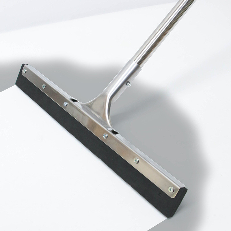 Heavy Duty Floor Squeegee Scrubber Silicon Rubber Blade Floor Wiper ...