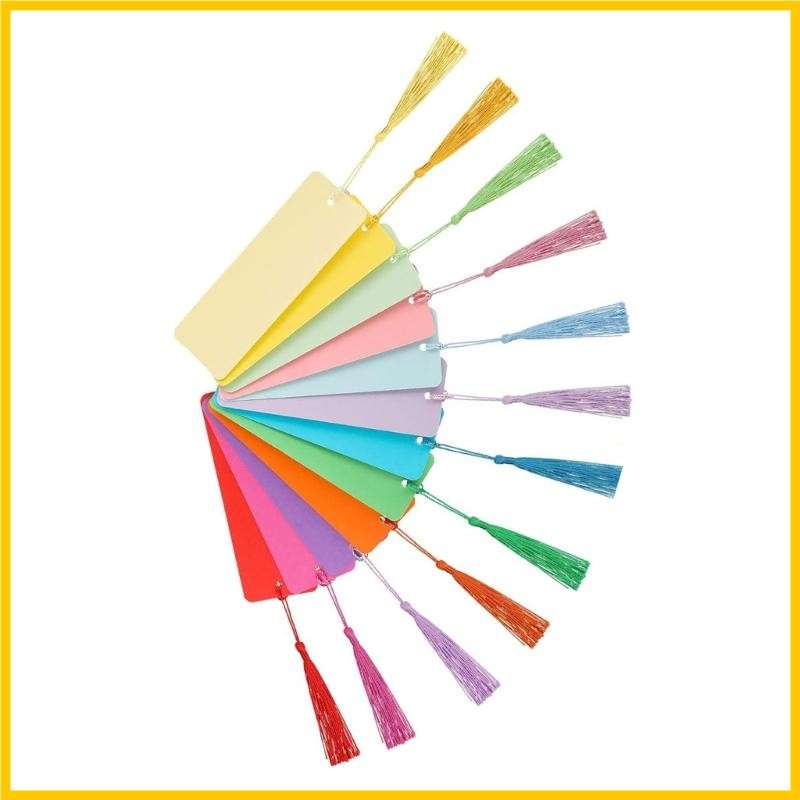 won DIY Bookmarks Blank Book Marks for Classroom Project Blank ...