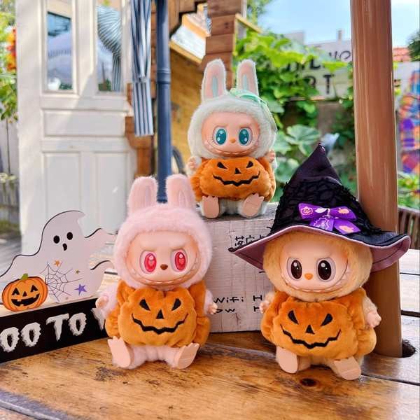 labubu dress labubu v2 Sit party pumpkin doll dress 15cm sitting ...