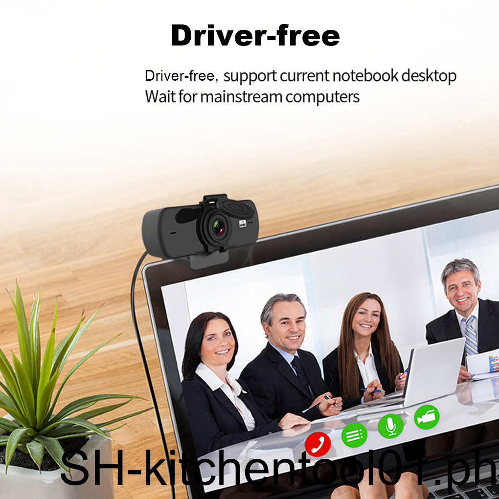 Computer Webcom 2K 1440P External Wide Web Laptop Angle Camcorder ...