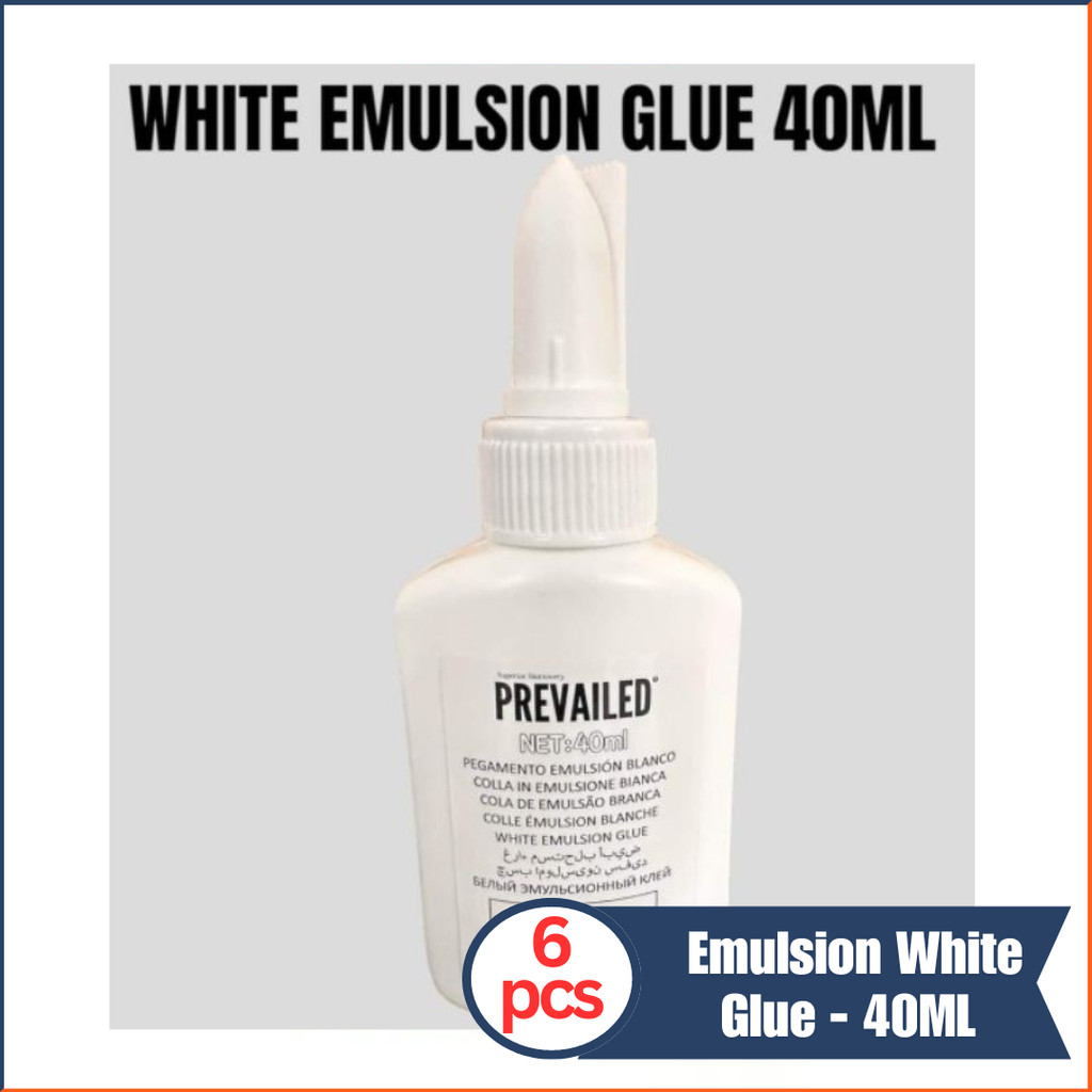 PinoyMart Multi-Use Emulsion White Glue - 40ML: Essential for School ...