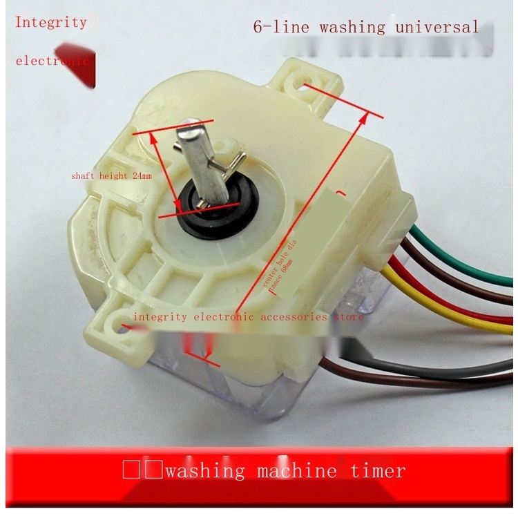 COD☆Original brand new semi-automatic double tub/washing machine/6-wire ...