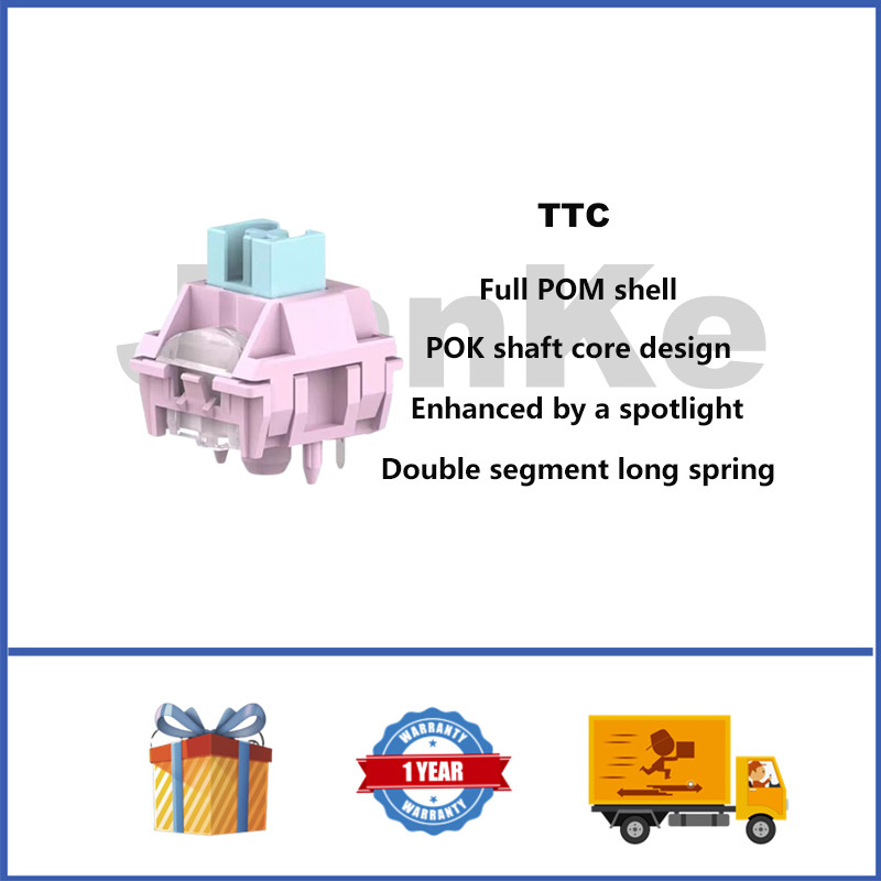 TTC Xizi Switch Full POM Shell POK Axis Core Design Double Section Long ...