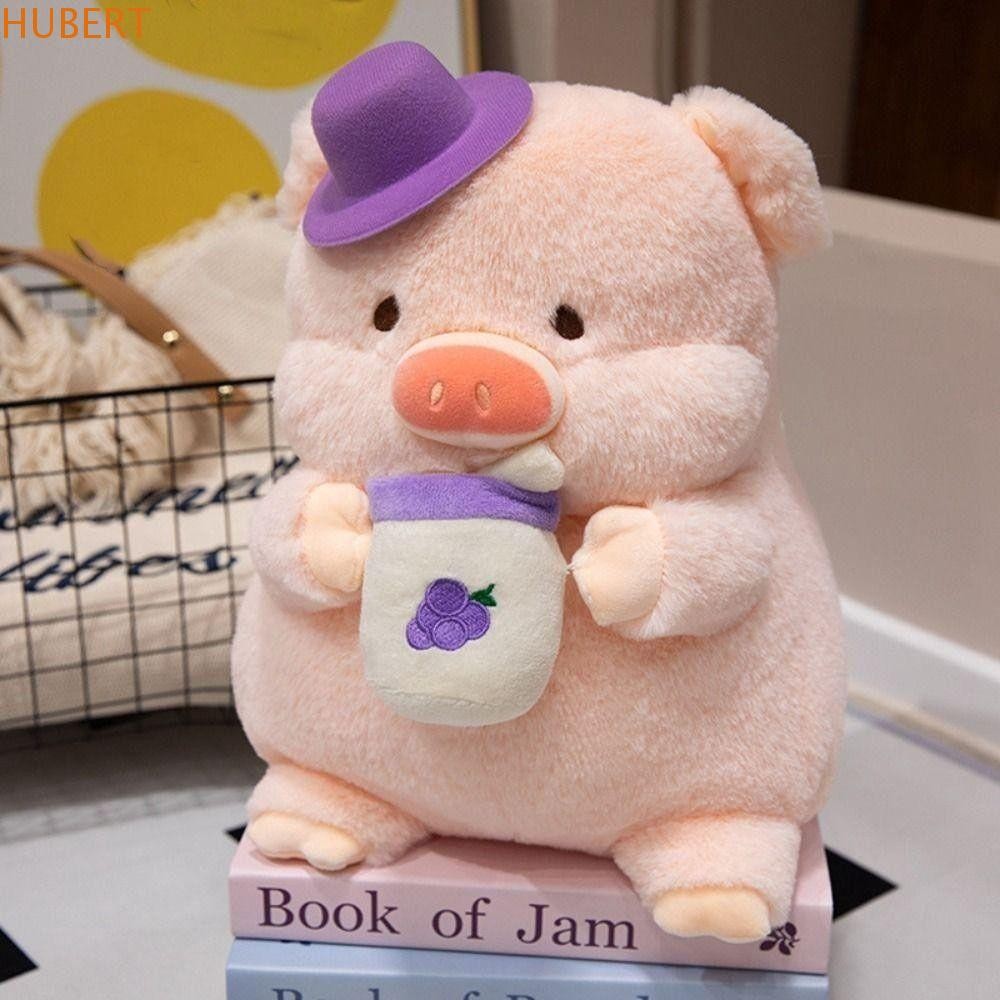 HUBERT Lulu Pig Plush Toy, Plushies Dolls Cosplay Milk Tea Pig Plush ...