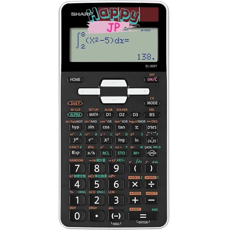 Sharp Scientific Calculators Pythagoras Series - Standard Model EL-509T ...