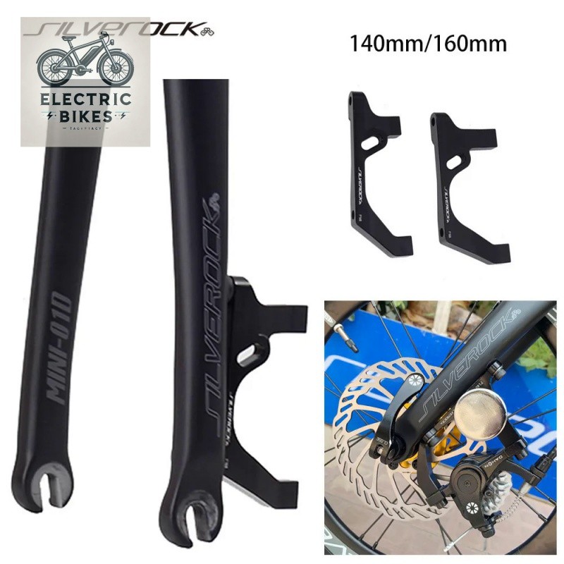 SILVEROCK Fork Flat Mount Adapter with Magnet Holes for Folding Bike ...