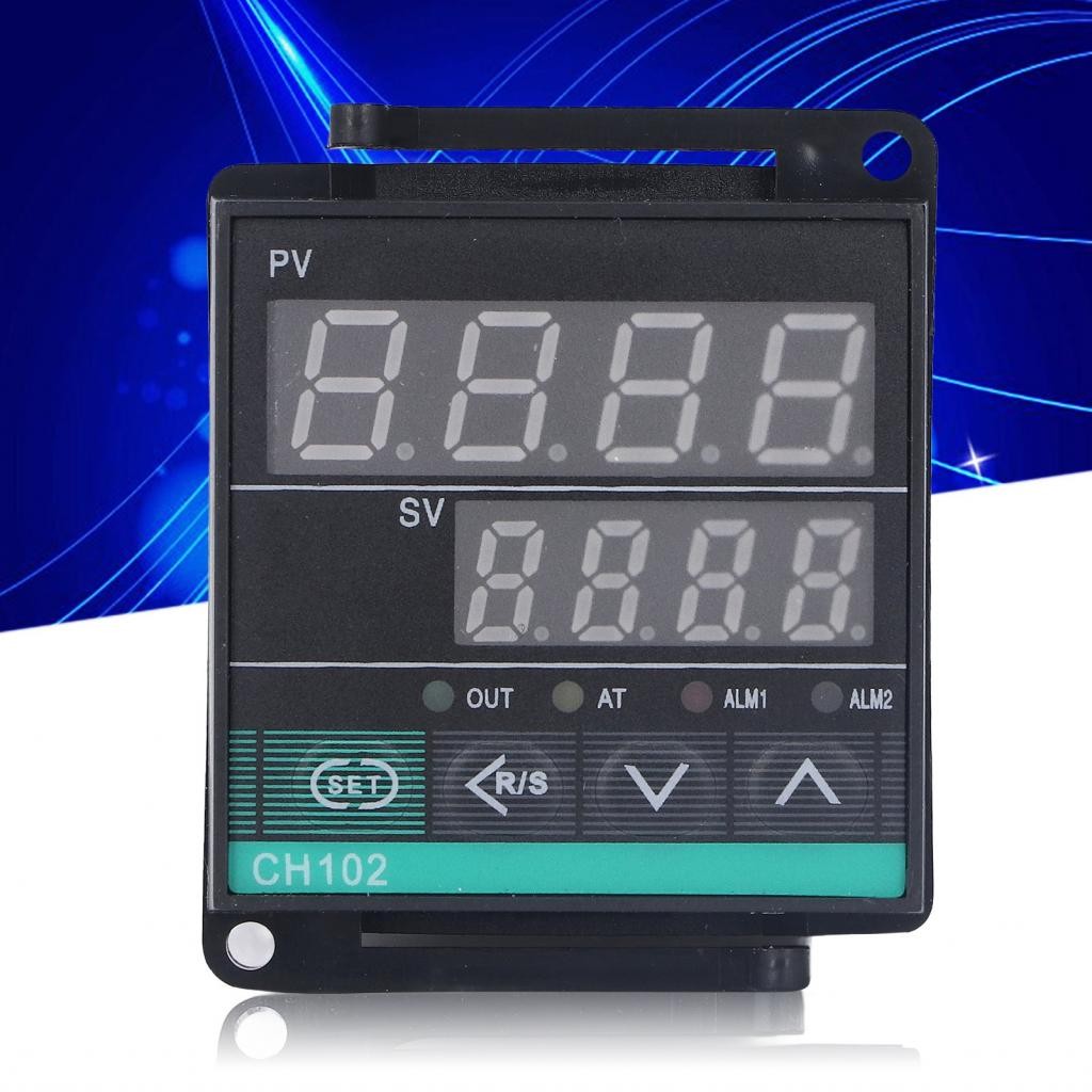 Xguli PID Thermostat Adjustable 2 Display Intelligent Temperature ...