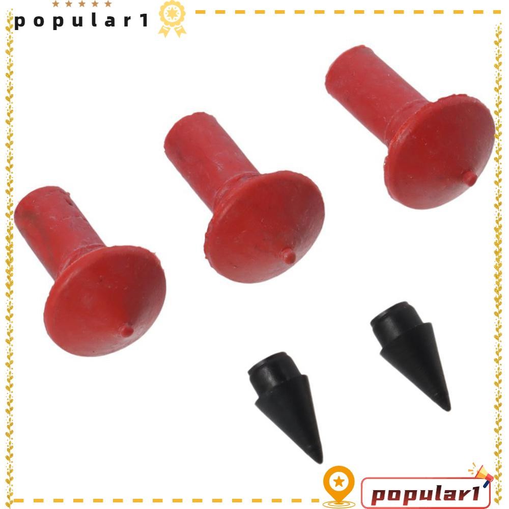 POPULAR 180pcs Tire Repair Insert Plugs, Black Rubber Mushroom Insert ...