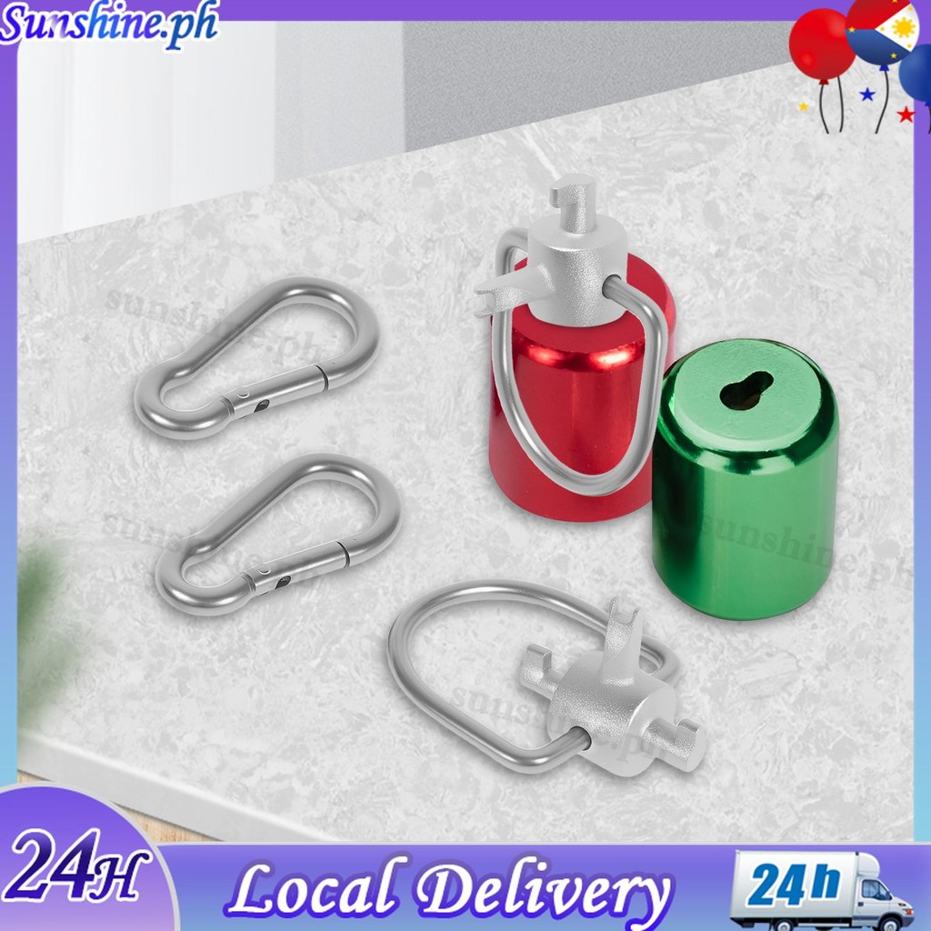 4Pcs Stainless Steel Refrigerant Multi Key Tool HVAC Tool Locking Cap ...