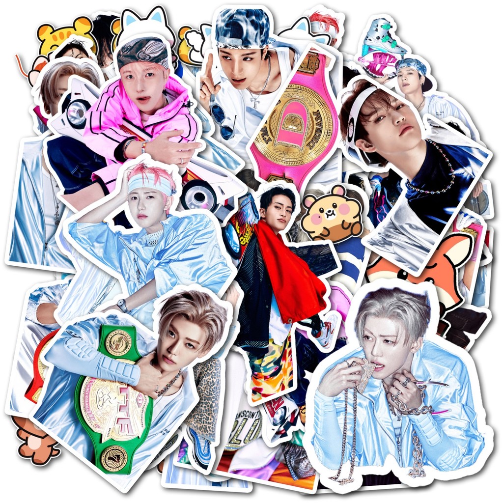 56pcs NCT DREAM Go Back To The Future Album Sticker MARK Renjun Jeno ...