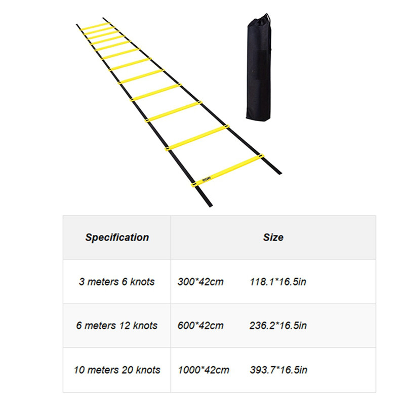 【Apex】 Agility Ladder Speed Ladder Footwork Training Ladder Soccer ...