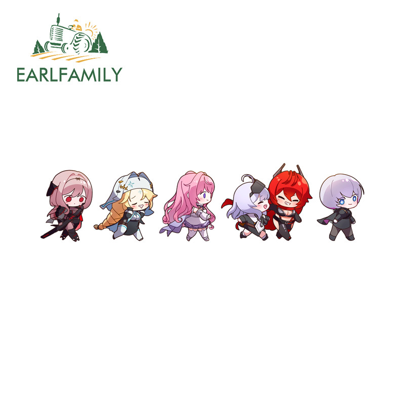 EARLFAMILY Goddess of Victory Nikke Car Stickers Kawaii Waterproof ...