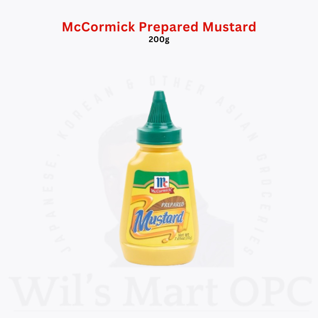 McCormick Prepared Mustard 200g | Shopee Philippines